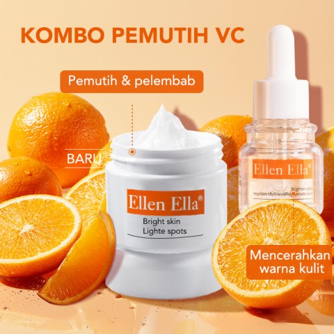 Koleksi produk pemutih dan anti penuaan ELLEN ELLA