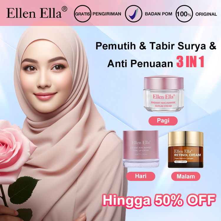 Ellen Ella Whitening & SunProtection & Anti-aging 3 IN 1-Get rid of dull and aging skin